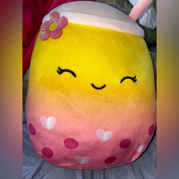 Squishmallows | Toys | Squishmallows Bergit The Valentines Boba 8 Plush ...